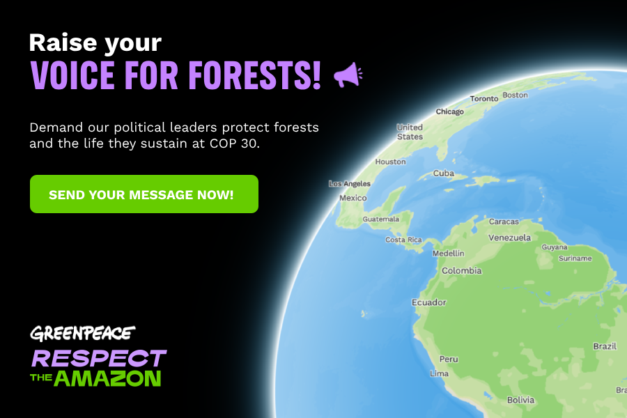 Raise your Voice for Forests Map