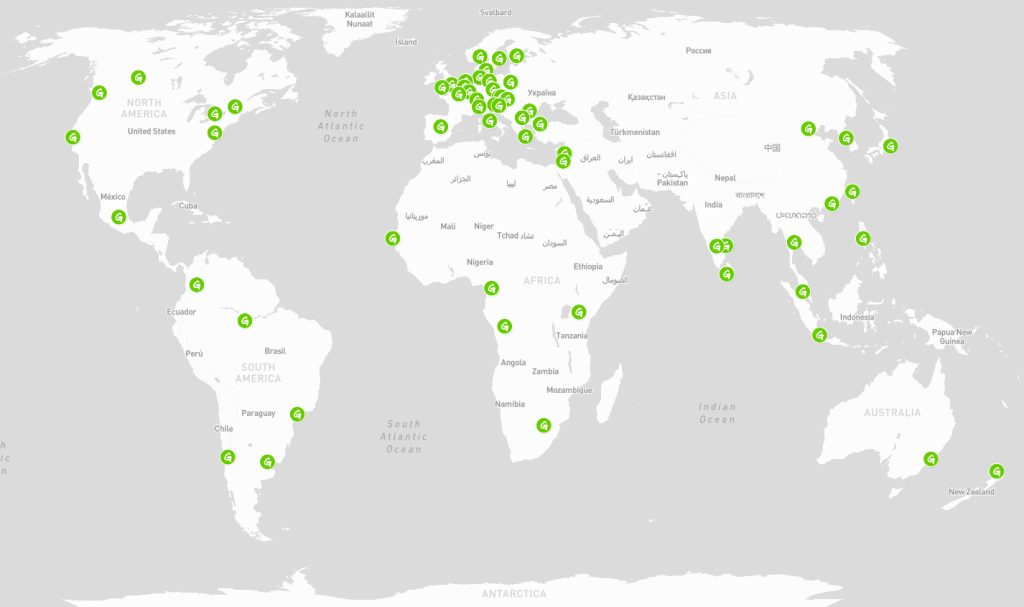 Greenpeace offices – Global Mapping Hub by Greenpeace International