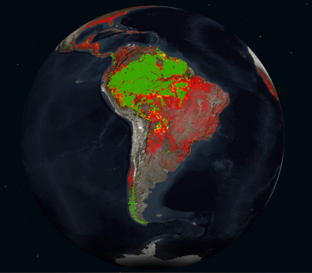 Intact forest landscapes – Global Mapping Hub by Greenpeace International