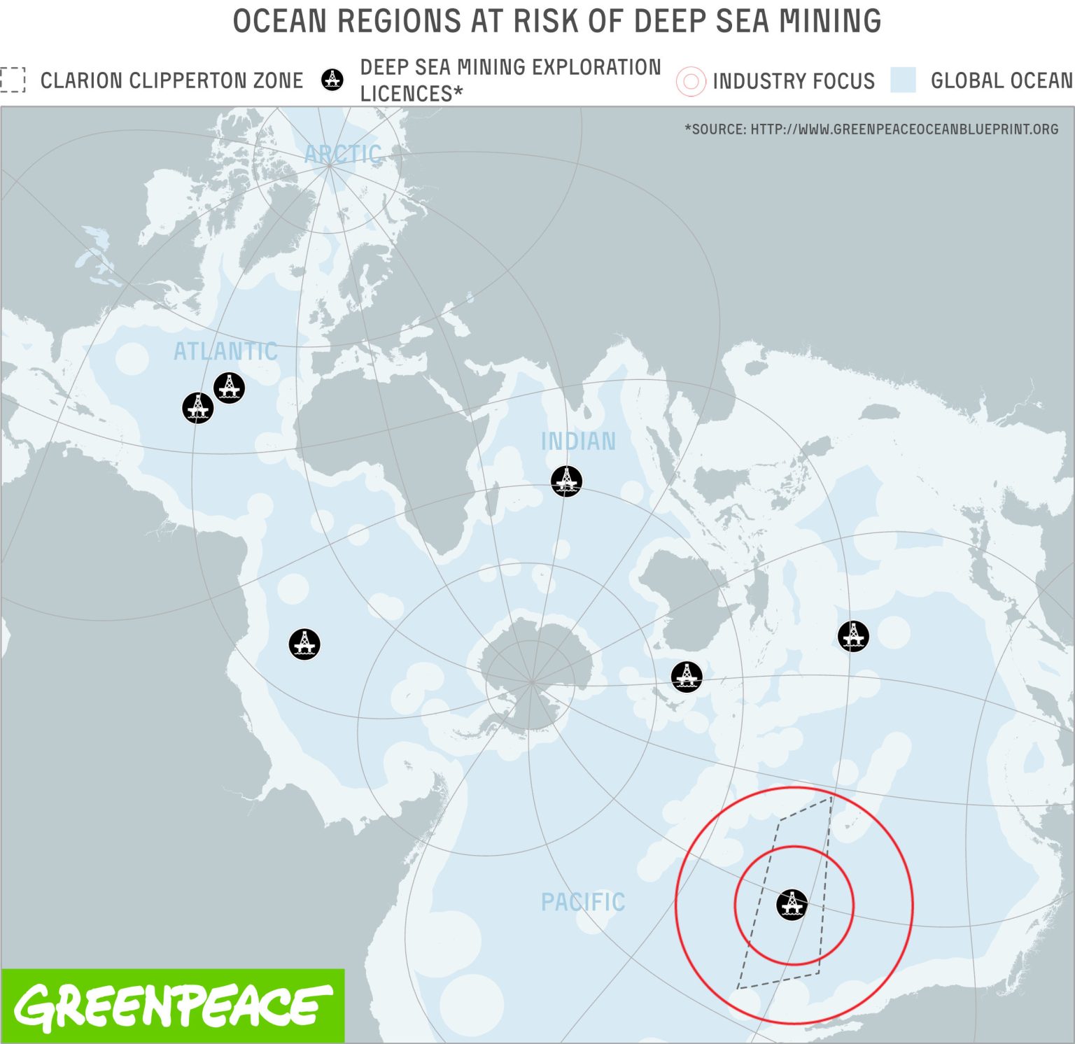 Whales at risk from deep sea mining – Global Mapping Hub by Greenpeace ...